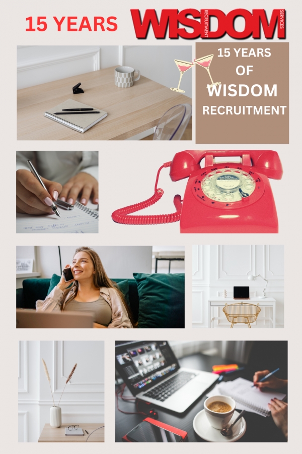 Celebrating 15 years of Wisdom - Wisdom Recruitment - Wisdom Recruitment